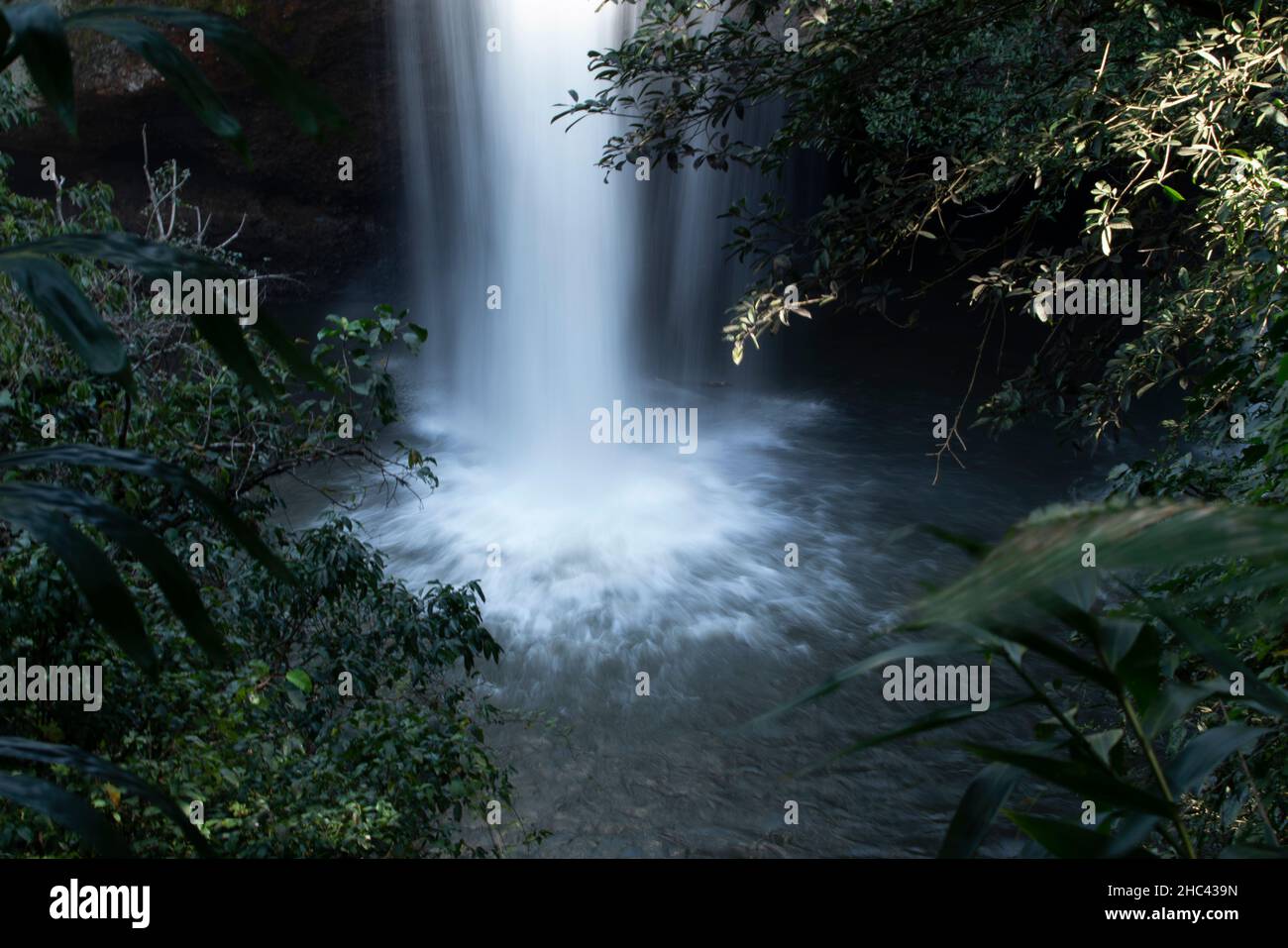 Haew Suwat Waterfall in the Khao Yai National Park Thailand Stock Photo ...