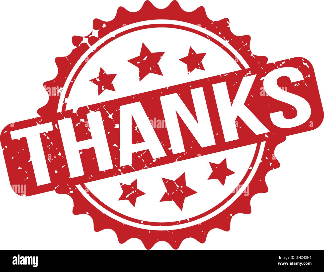 Thanks Rubber Stamp. Red Thanks Rubber Grunge Stamp Seal Vector ...