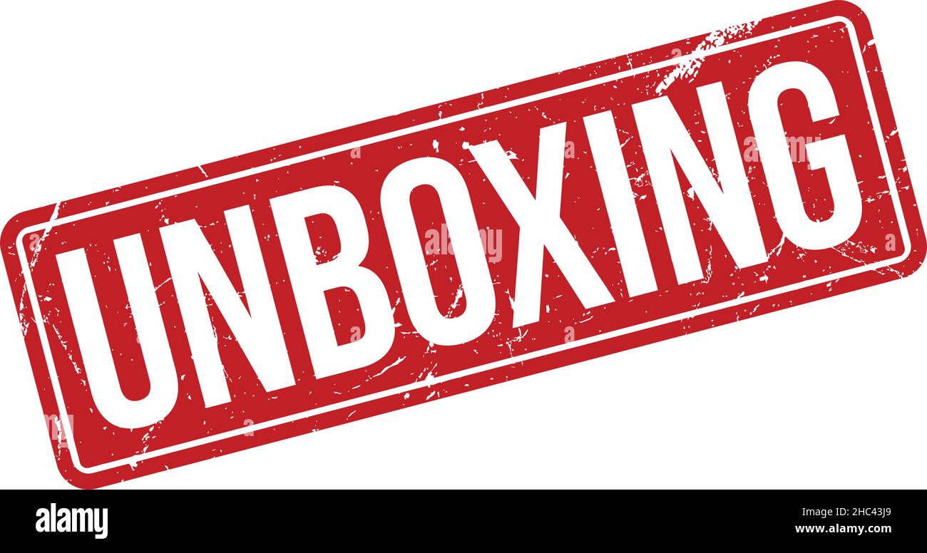 Unboxing text Stock Vector Images - Alamy