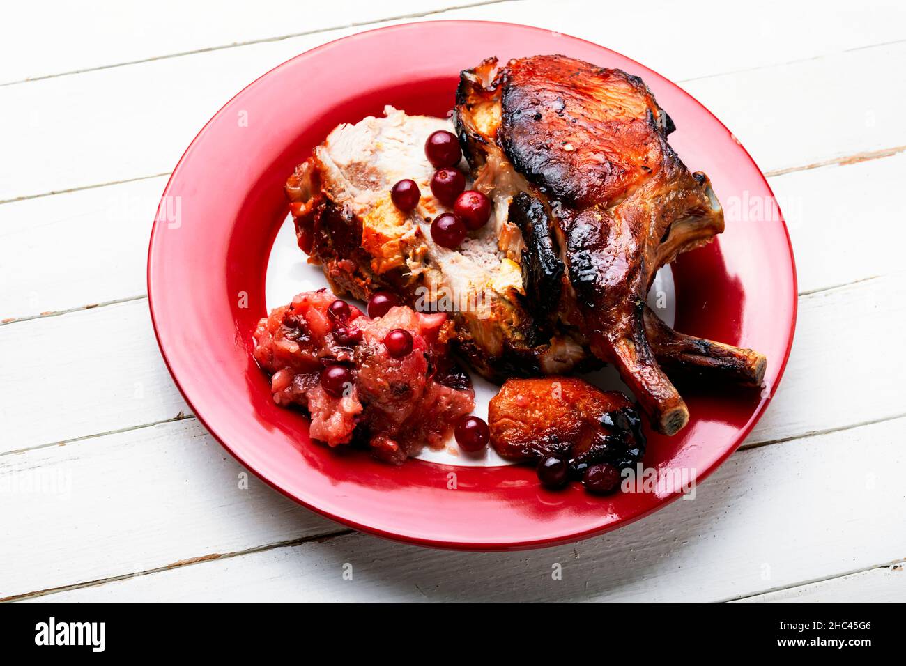 Pig apple plate hi-res stock photography and images - Alamy