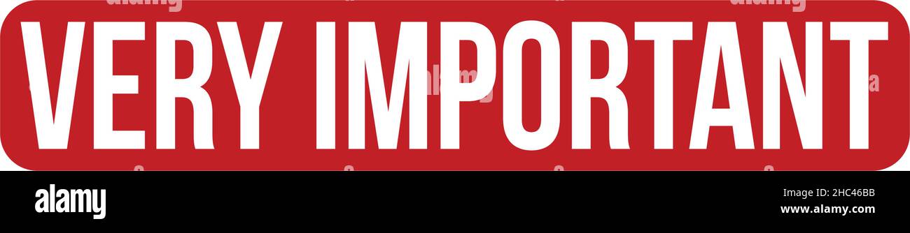 Very Important Rubber Stamp. Red Very Important Rubber Grunge Stamp ...