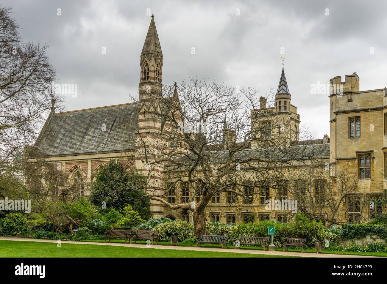 Exterior of Balliol College, University of Oxford, Oxford, UK Stock ...