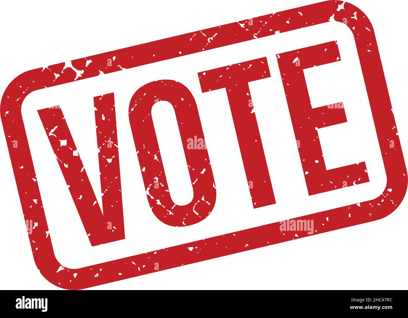 Vote Rubber Stamp. Red Vote Rubber Grunge Stamp Seal Vector ...