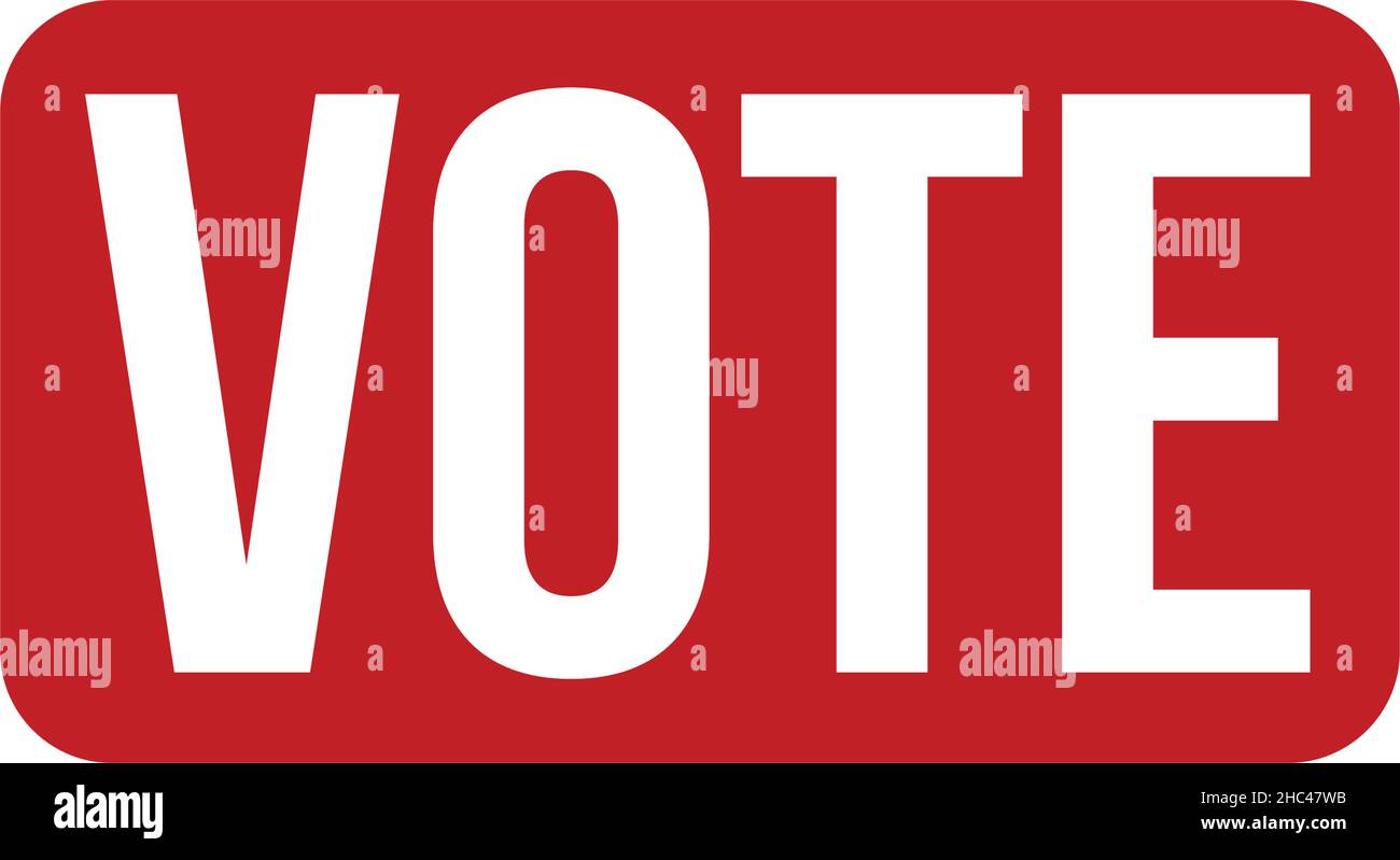Vote Rubber Stamp. Red Vote Rubber Grunge Stamp Seal Vector ...