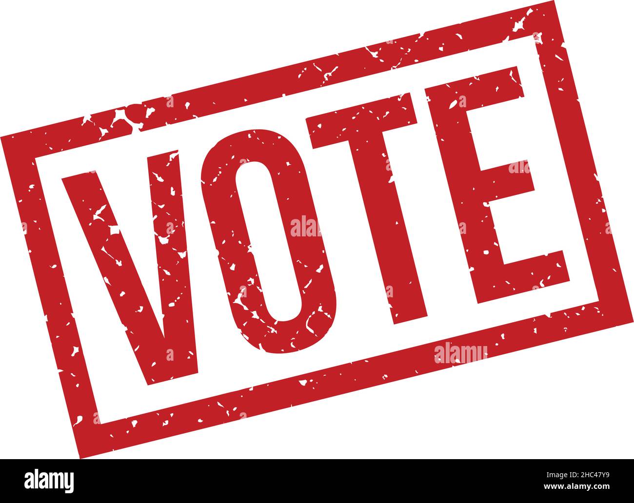 Vote Rubber Stamp. Red Vote Rubber Grunge Stamp Seal Vector ...