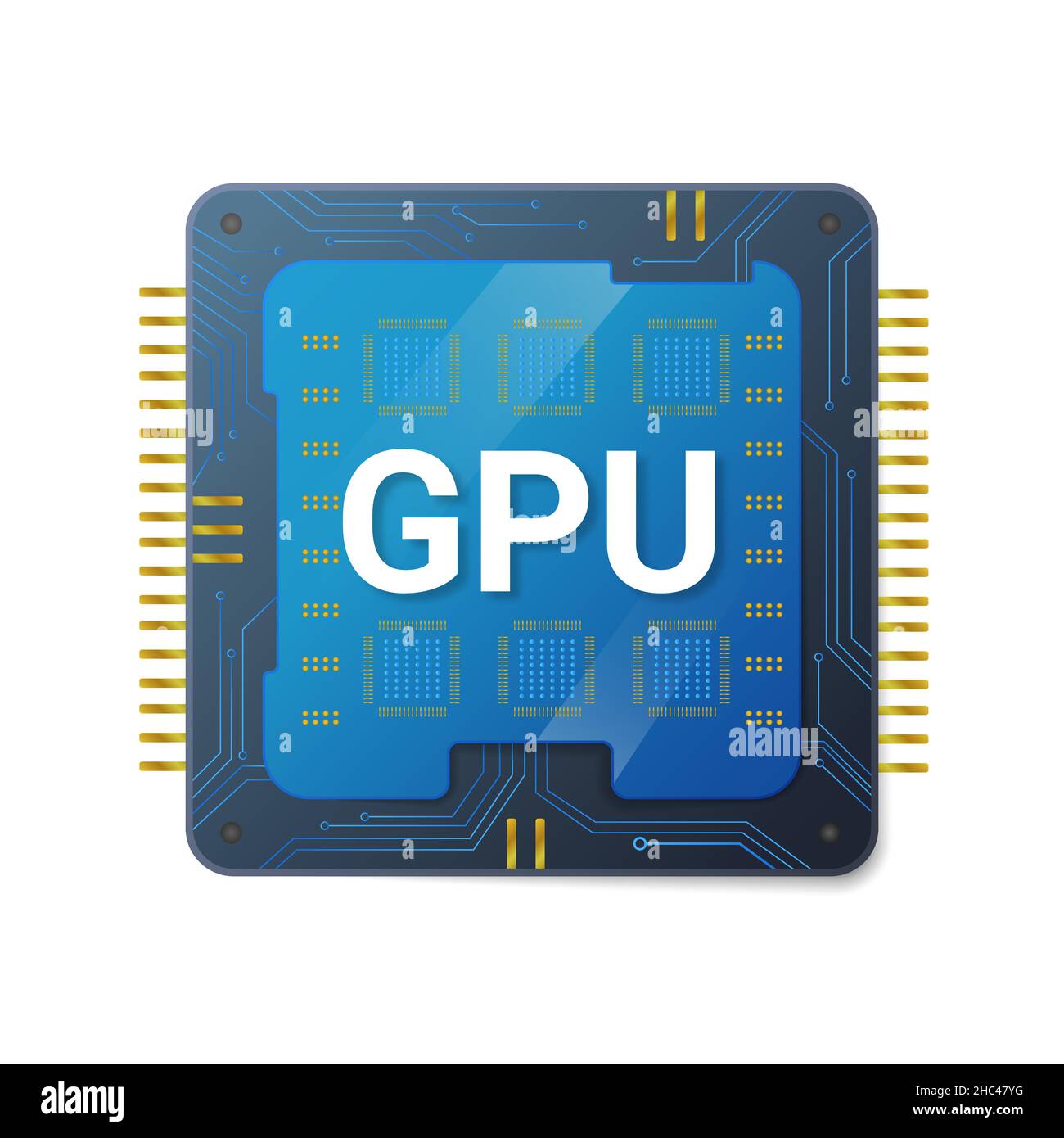Cpu gpu Stock Vector Images - Alamy