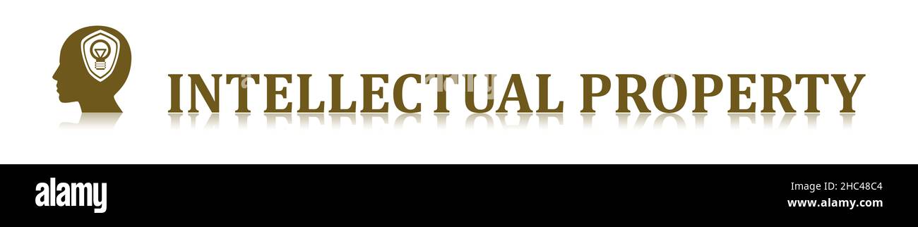 Illustration of an intellectual property concept Stock Photo - Alamy