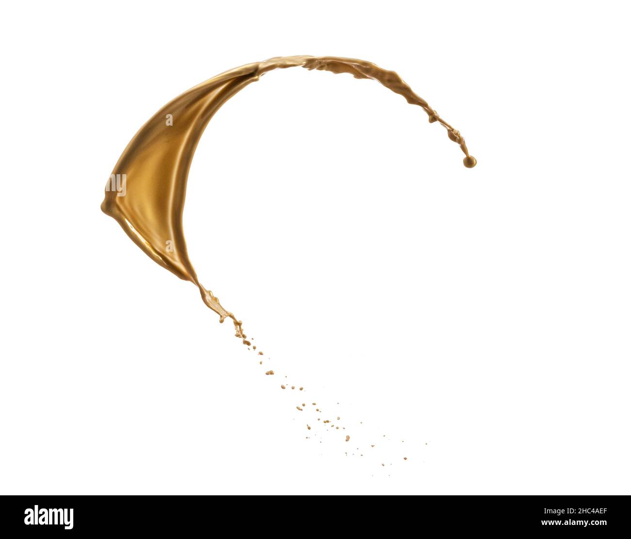 Explosion light on gold Cut Out Stock Images & Pictures - Alamy