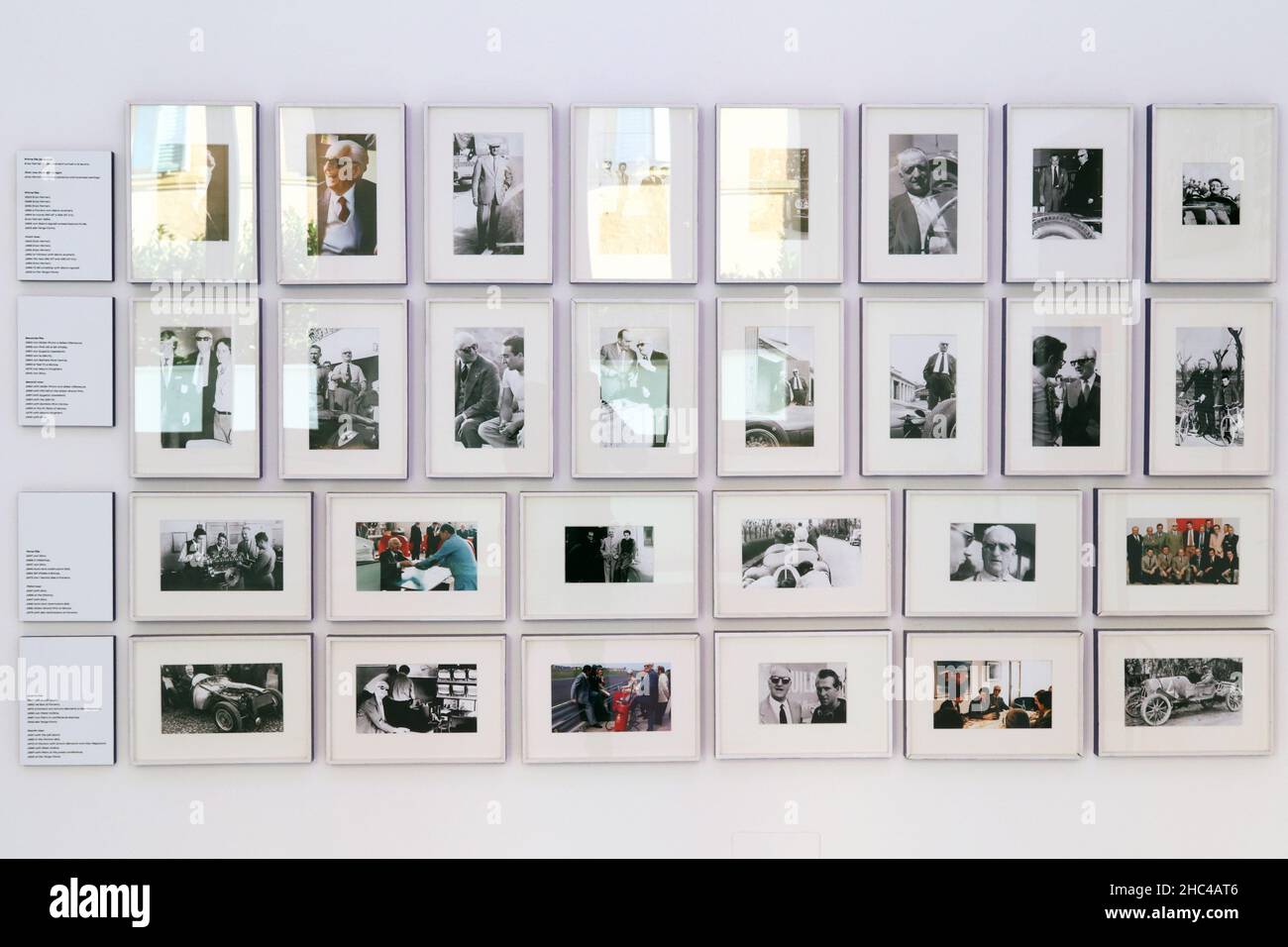 Modena, Italy, December 2021, MEF Ferrari Museum Casa Natale di Enzo ...