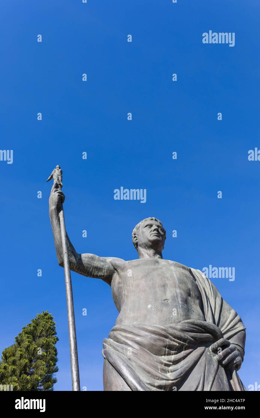 Statue of Attalus II in Antalya, Turkey Stock Photo - Alamy