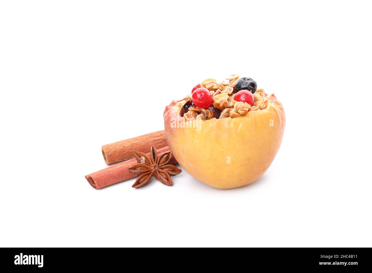 Festive holiday apple cinnamon Cut Out Stock Images & Pictures - Alamy