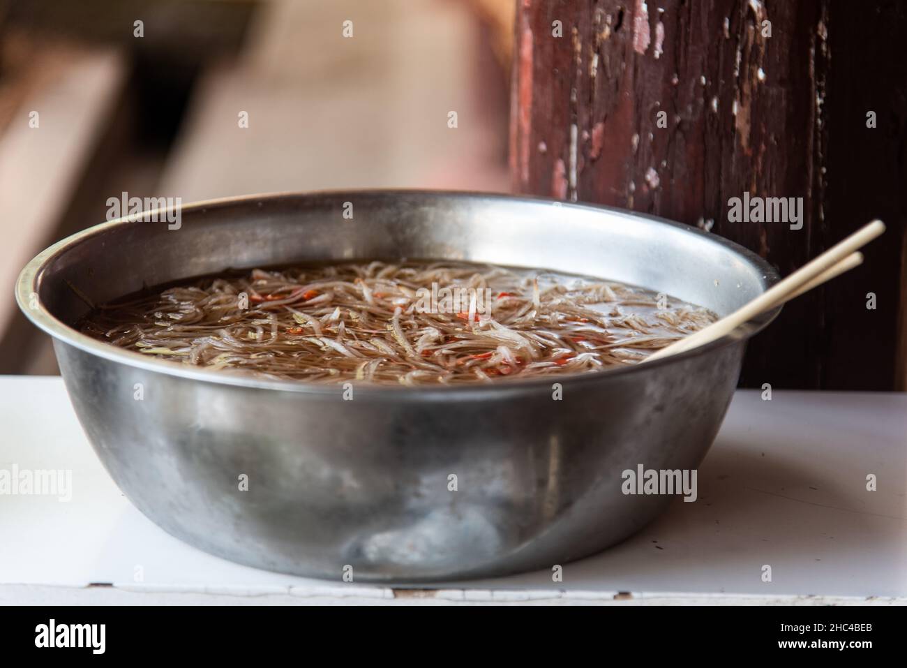 February 2019. Dali, China. Street cooked food Stock Photo - Alamy