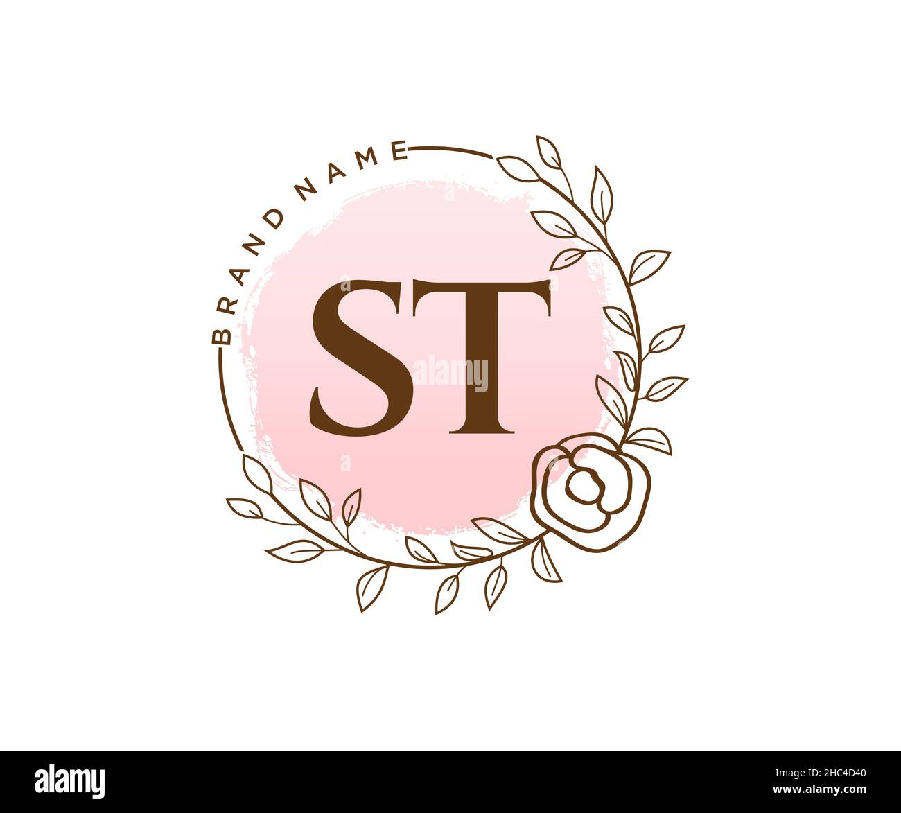 St logos Stock Vector Images - Alamy