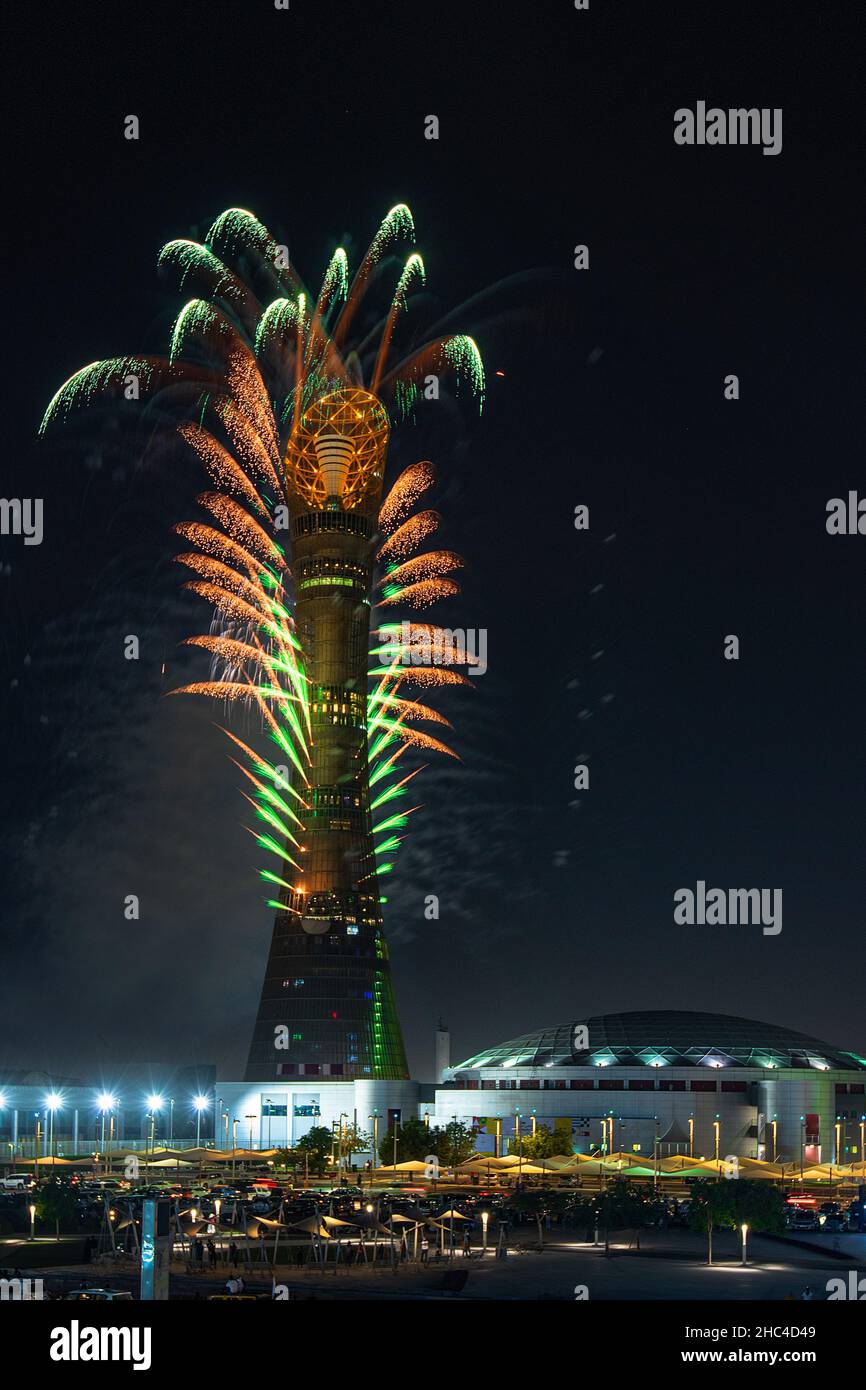 Torch Tower Doha High Resolution Stock Photography and Images - Alamy