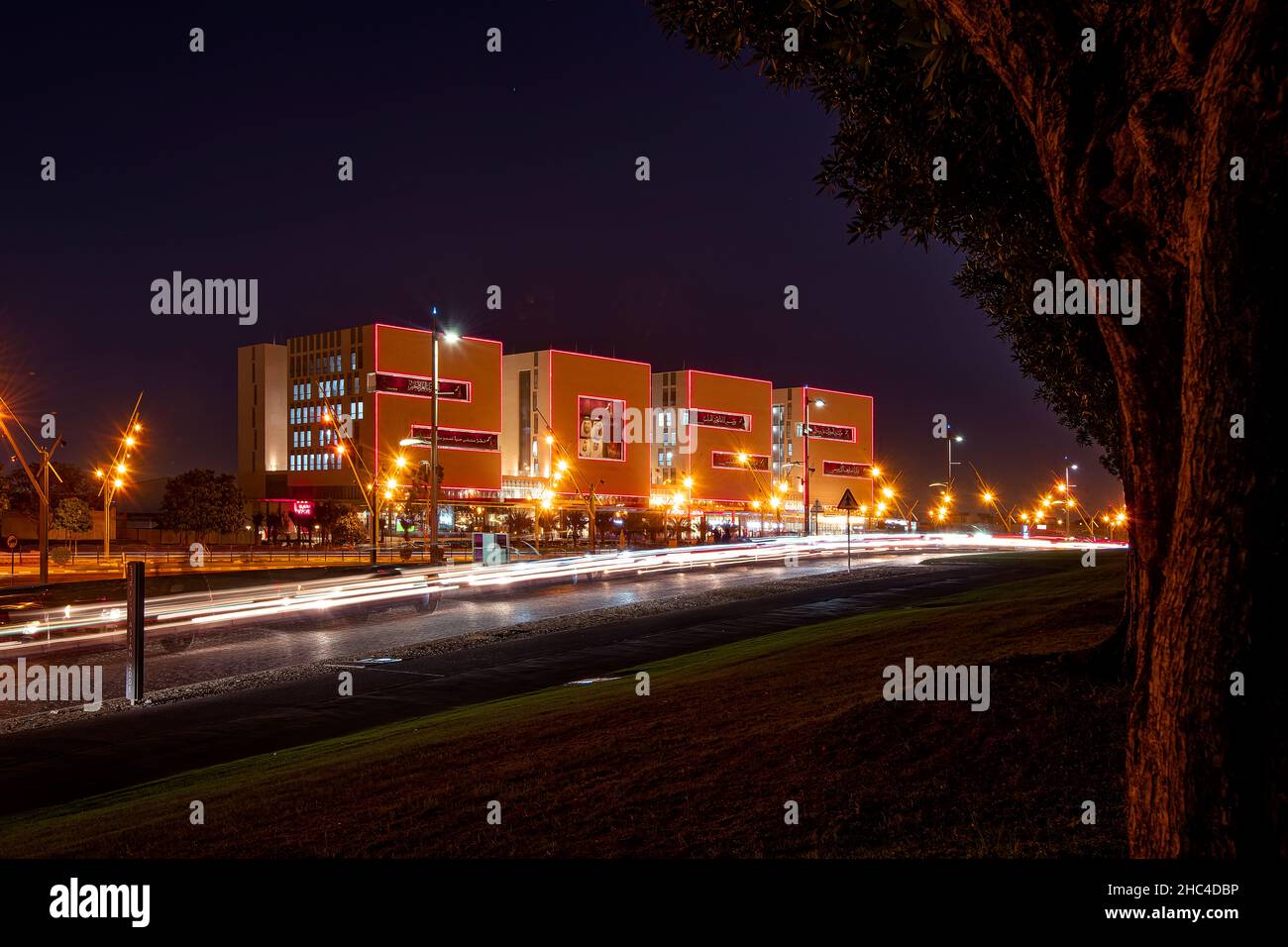 Fifa Football World Cup Building 2022. Iconic Land Mark Located in ...