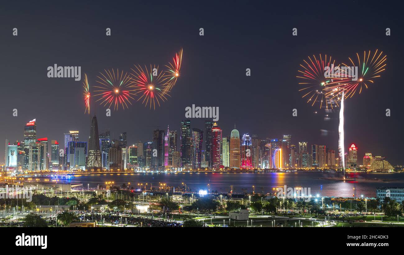 Corniche fireworks hi-res stock photography and images - Alamy