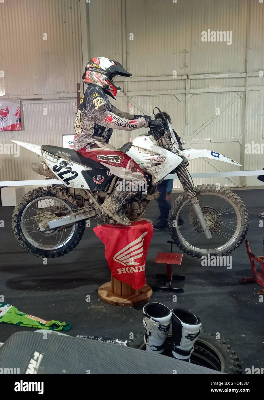 Classic honda racing motorcycle hi-res stock photography and images - Alamy