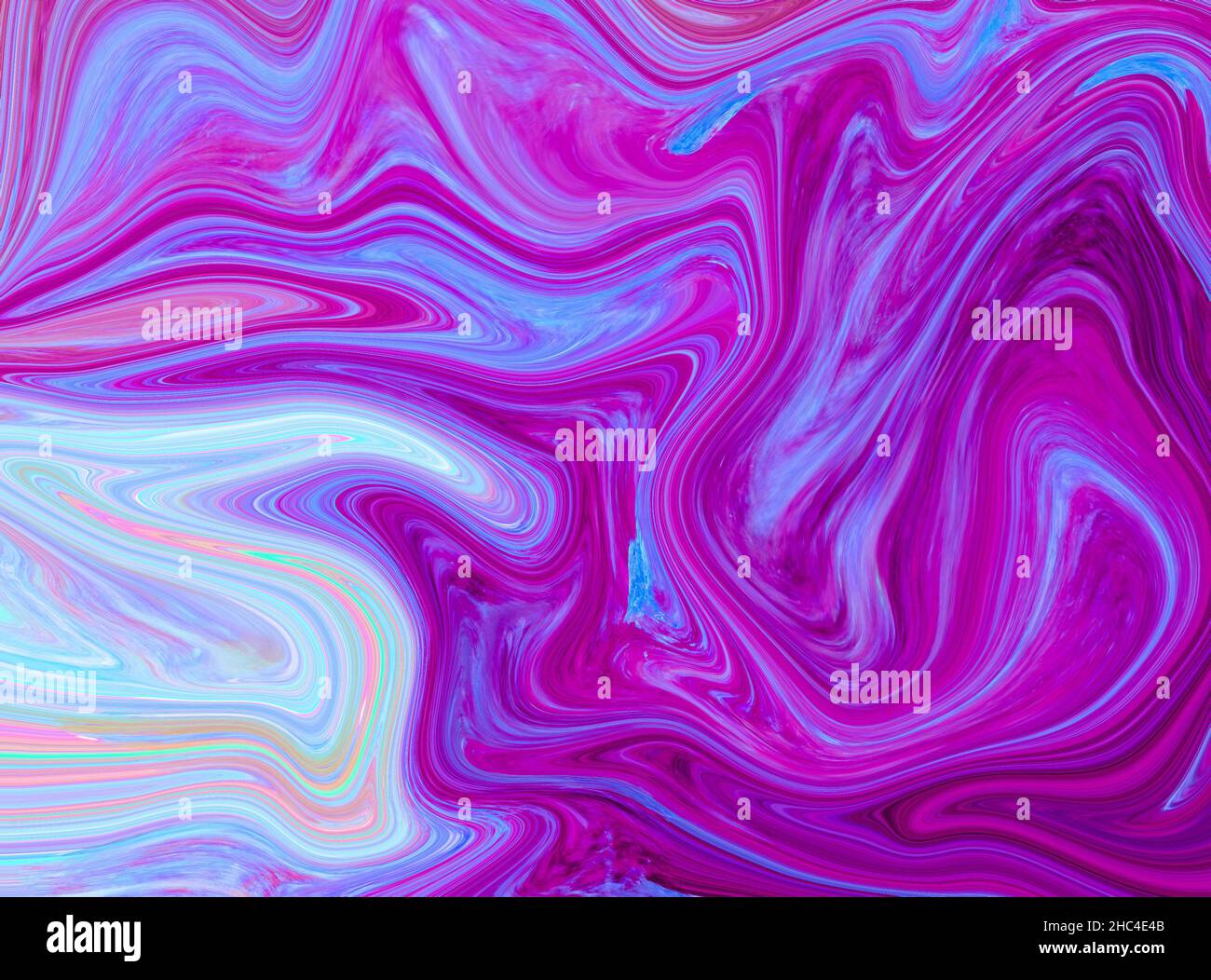 Closeup of shiny alcohol ink abstract texture, trendy wallpaper. Art ...