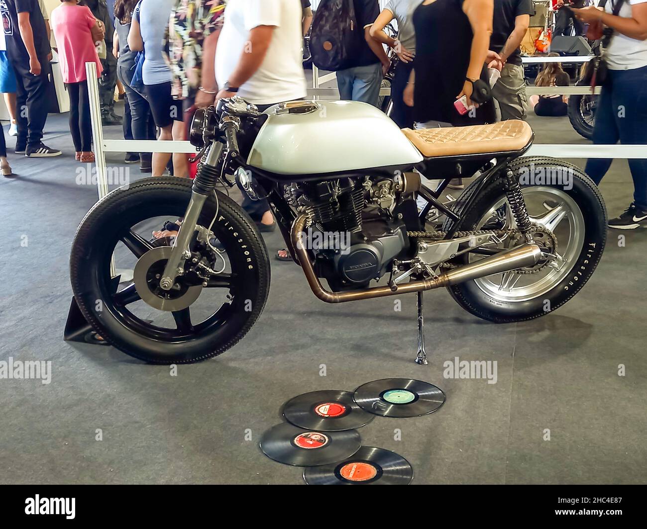 Classic honda racing motorcycle hi-res stock photography and images - Alamy