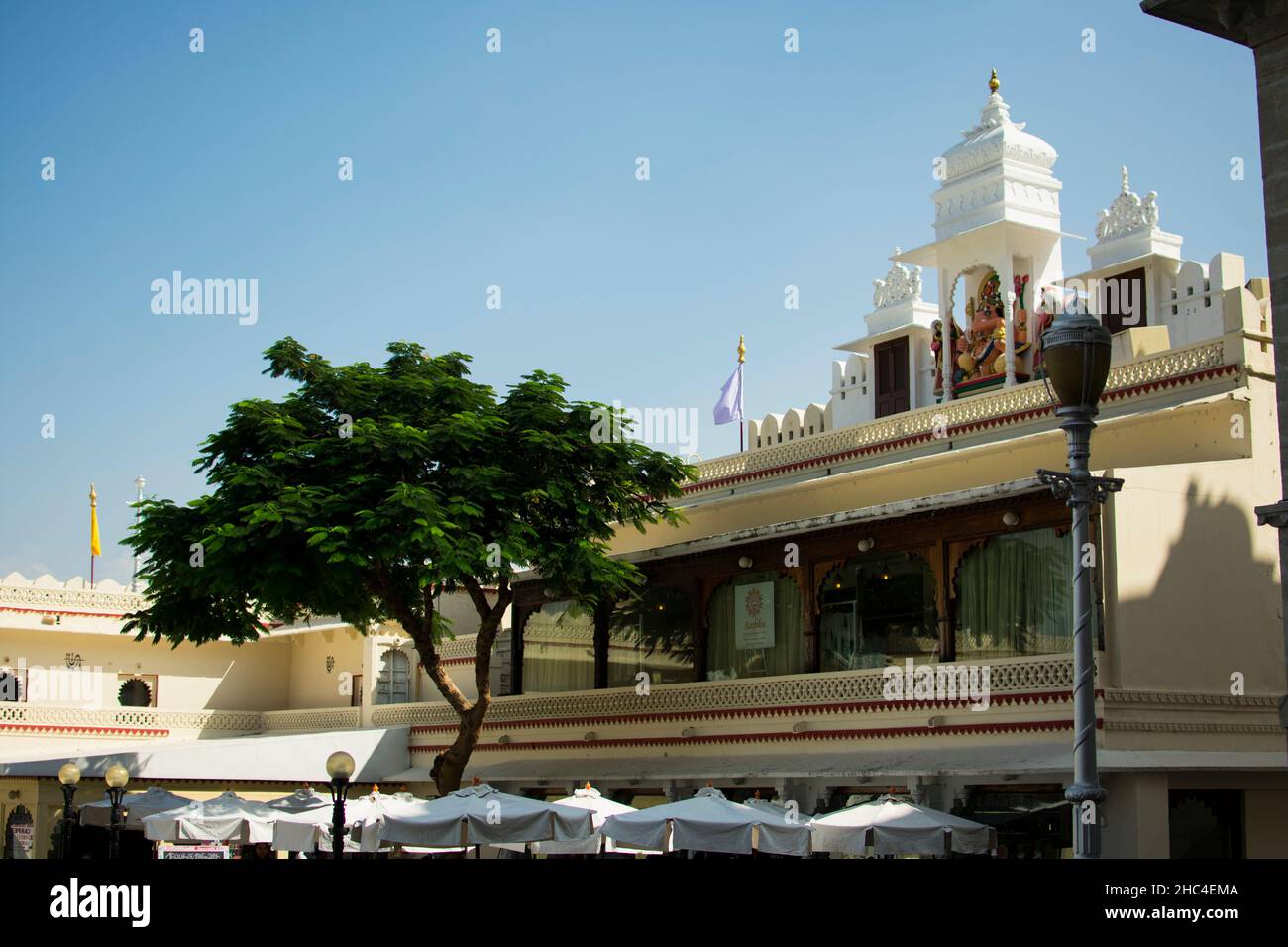 the beautiful architecture of udaipur city palace Stock Photo - Alamy
