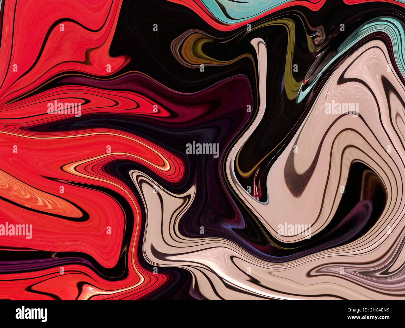 Closeup of shiny alcohol ink abstract texture, trendy wallpaper. Art ...