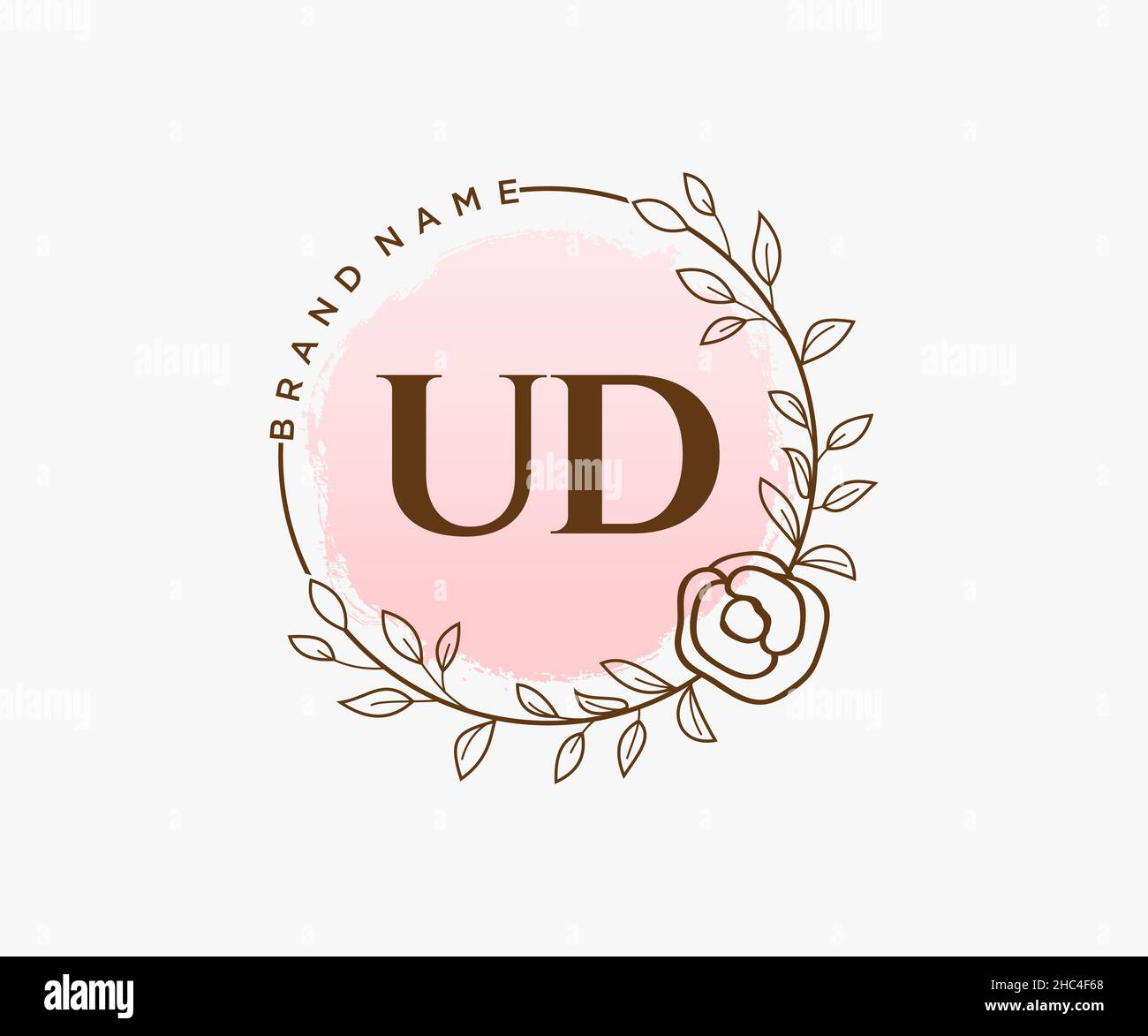 Ud minimal logo hi-res stock photography and images - Alamy