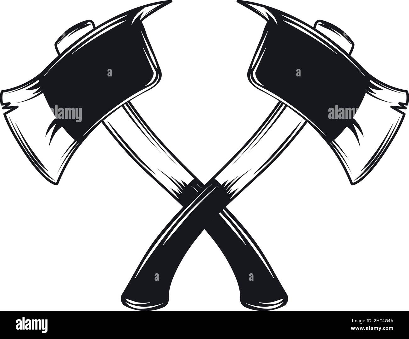 crossed axes tools Stock Vector Image & Art - Alamy