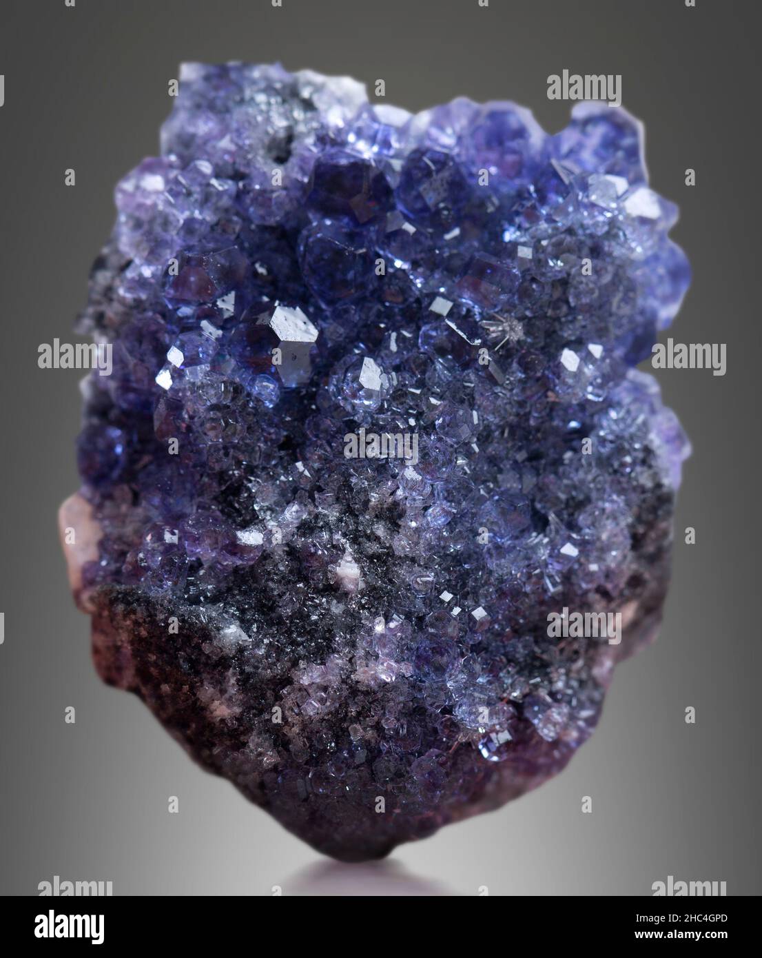 fluorite mineral specimen stone rock geology gem crystal Stock Photo ...