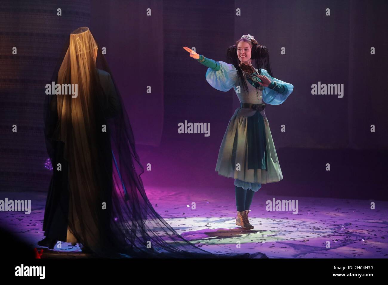 KYIV, UKRAINE - DECEMBER 21, 2021 - The Legends of Bakhchysarai play ...