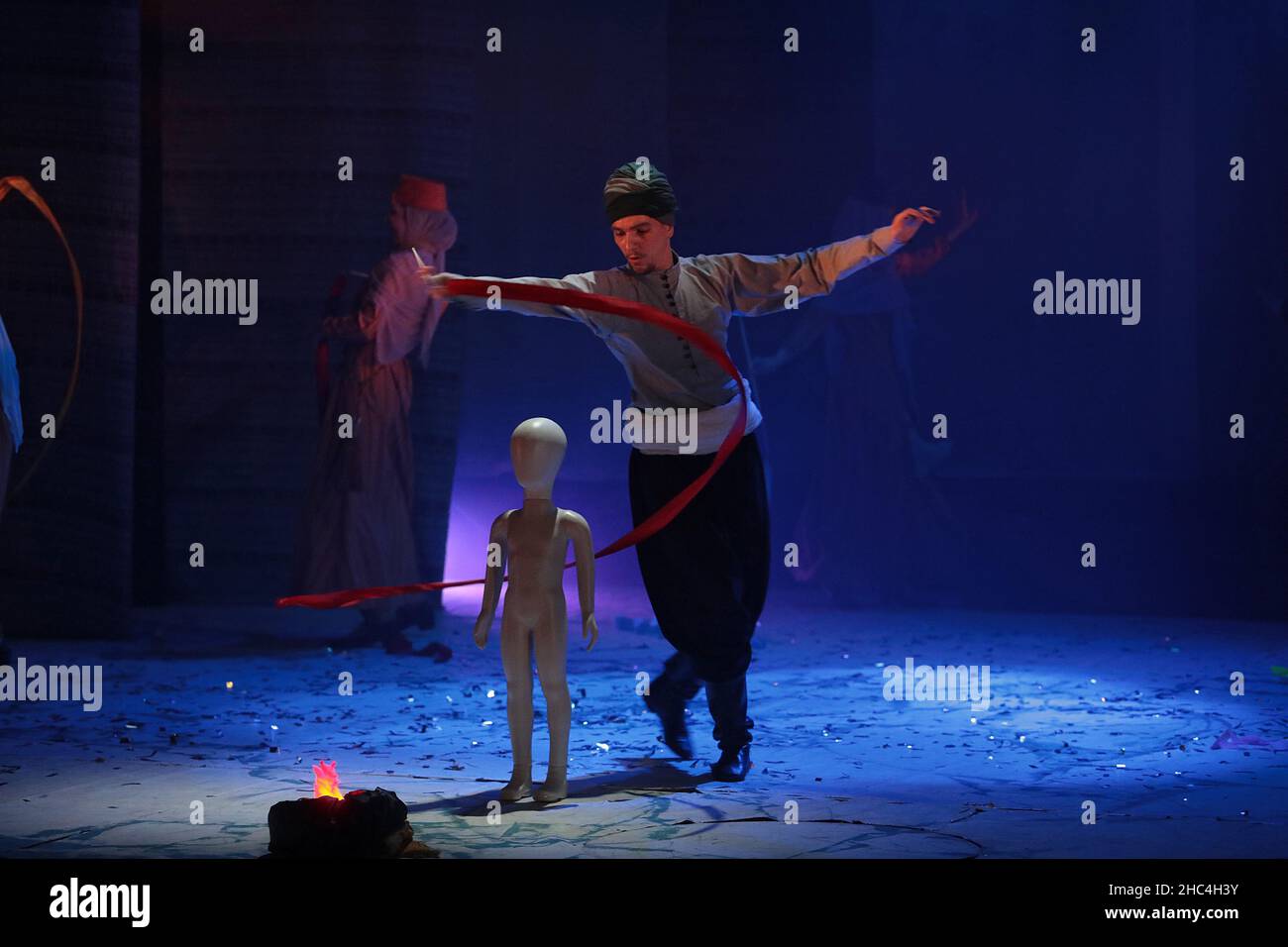 KYIV, UKRAINE - DECEMBER 21, 2021 - The Legends of Bakhchysarai play ...