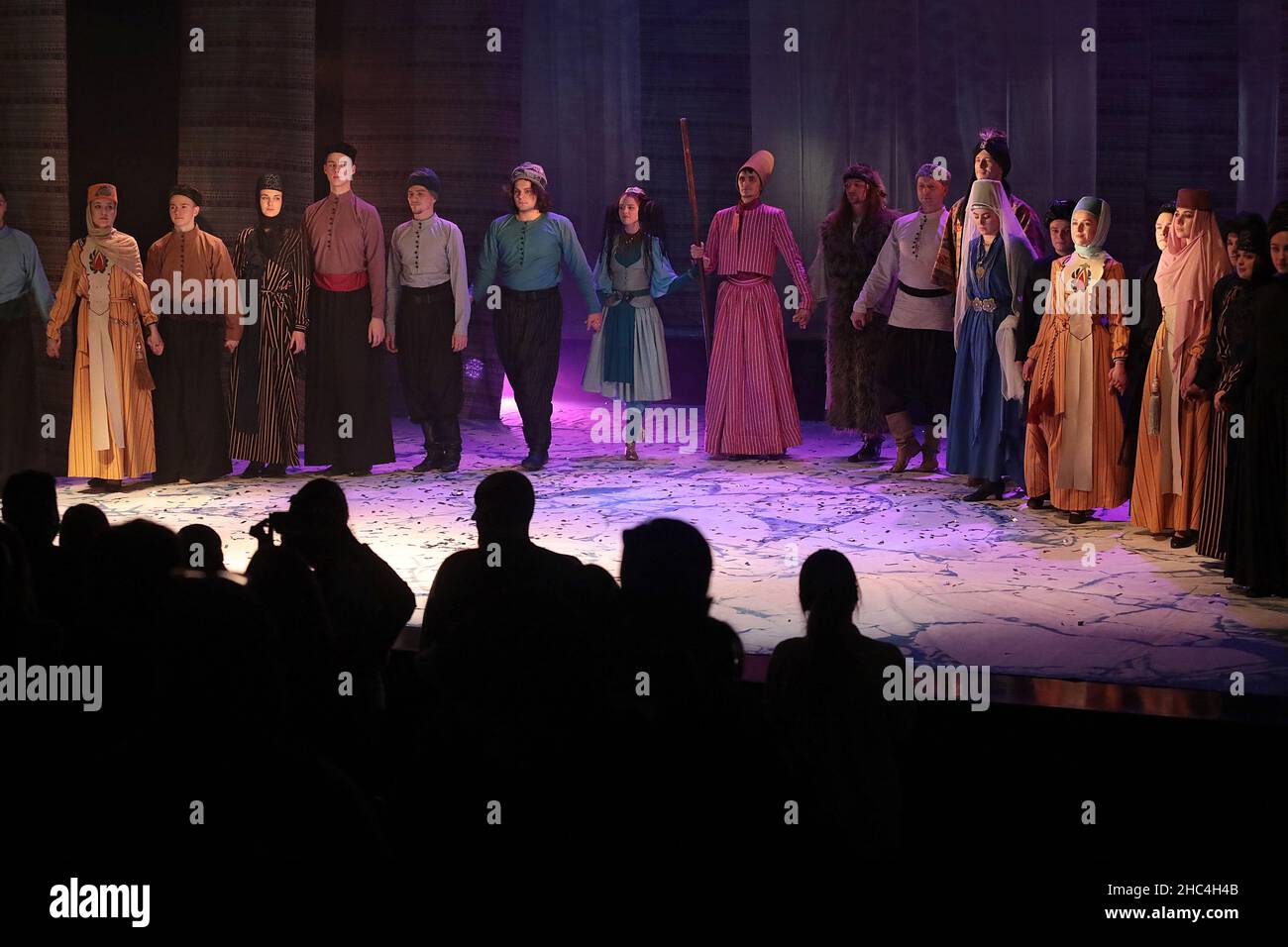 KYIV, UKRAINE - DECEMBER 21, 2021 - The Legends of Bakhchysarai play ...