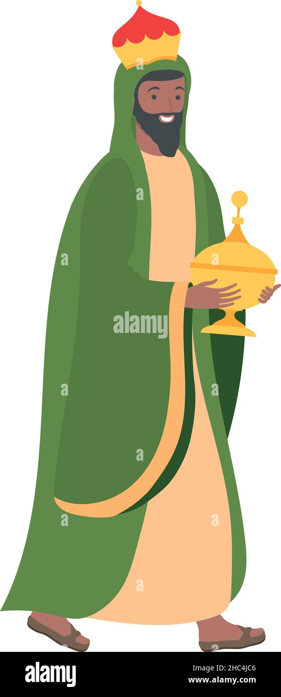 melchior walking ephiphany character icon Stock Vector Image & Art - Alamy