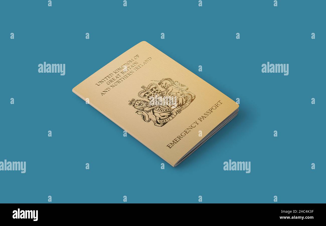 Emergency travel document hi-res stock photography and images - Alamy