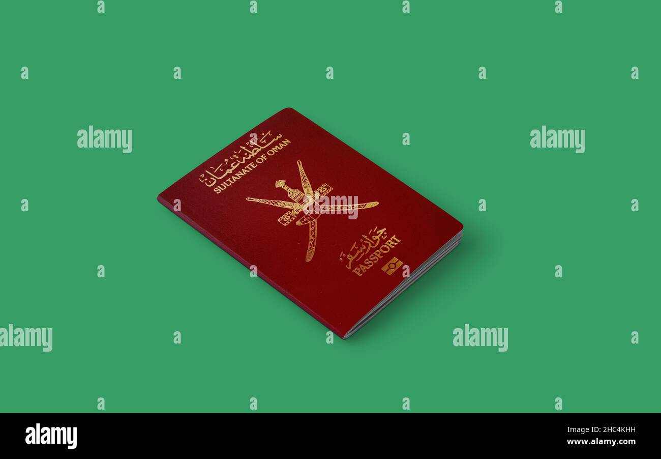 Sultanate of oman passport stamp hi-res stock photography and images ...