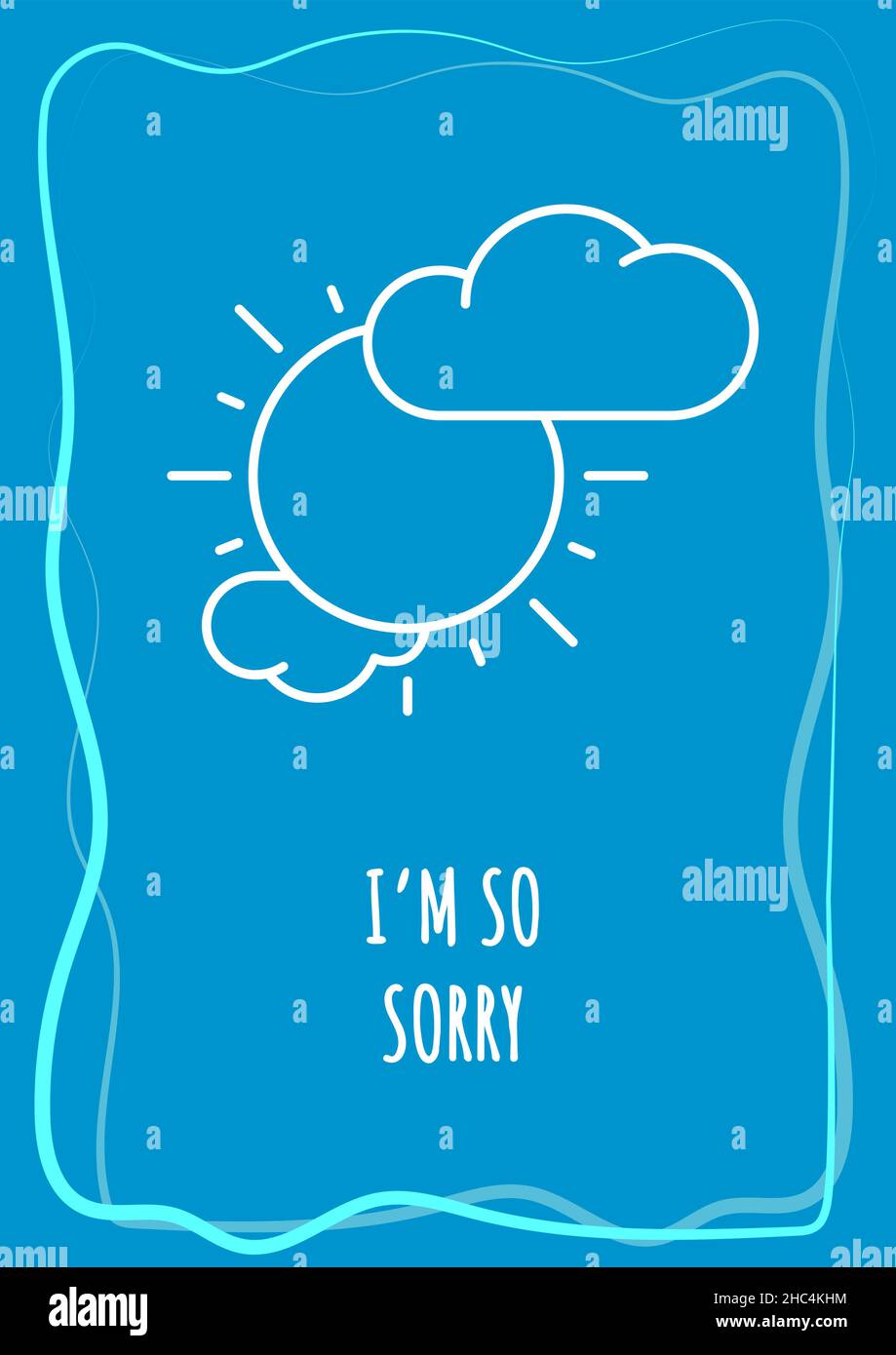Sorry weather hi-res stock photography and images - Alamy