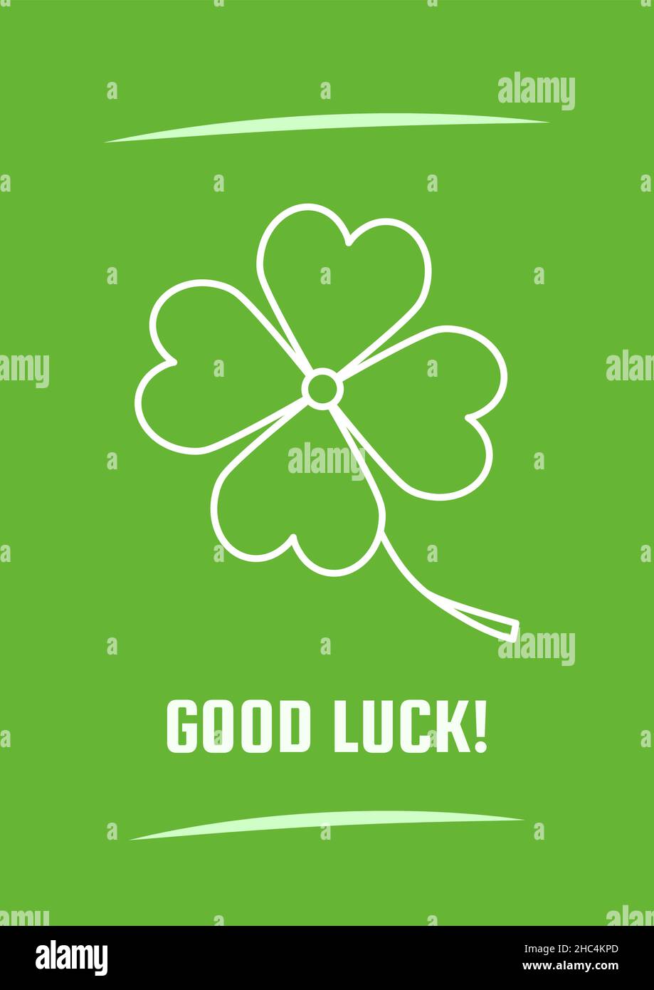 Good luck postcard hi-res stock photography and images - Alamy