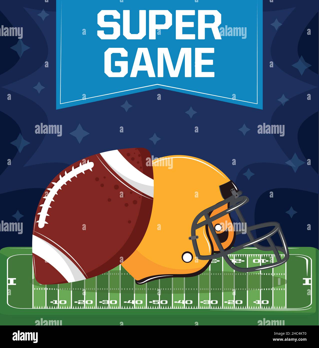 american football super game Stock Vector Image & Art - Alamy