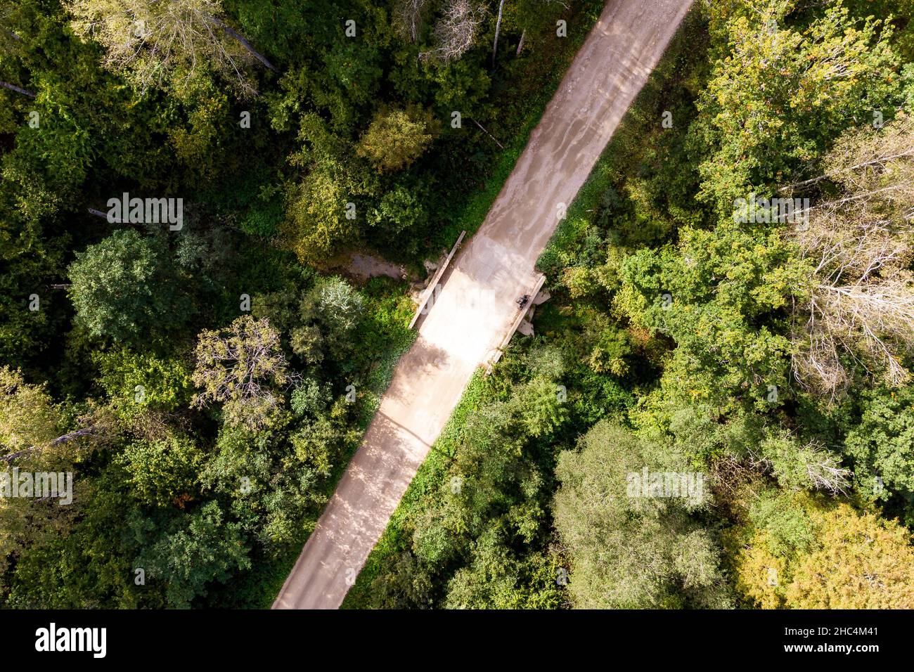 Stream aerial view hi-res stock photography and images - Alamy