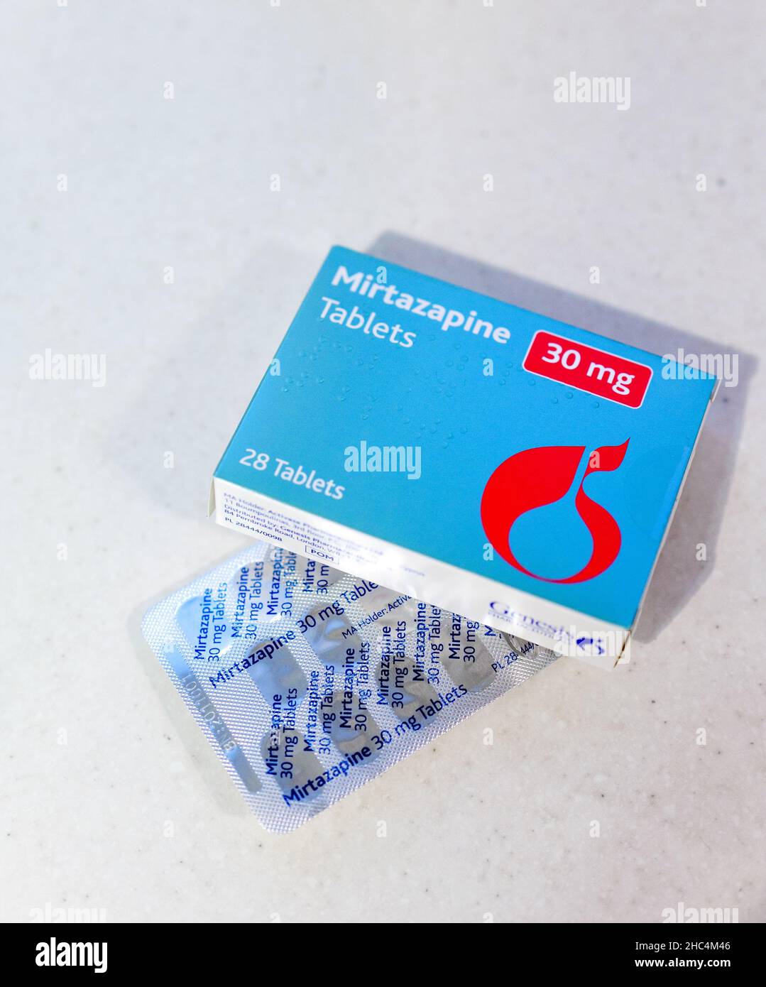 Mirtazapine, an atypical antidepressant, otherwise known as Remeron and ...