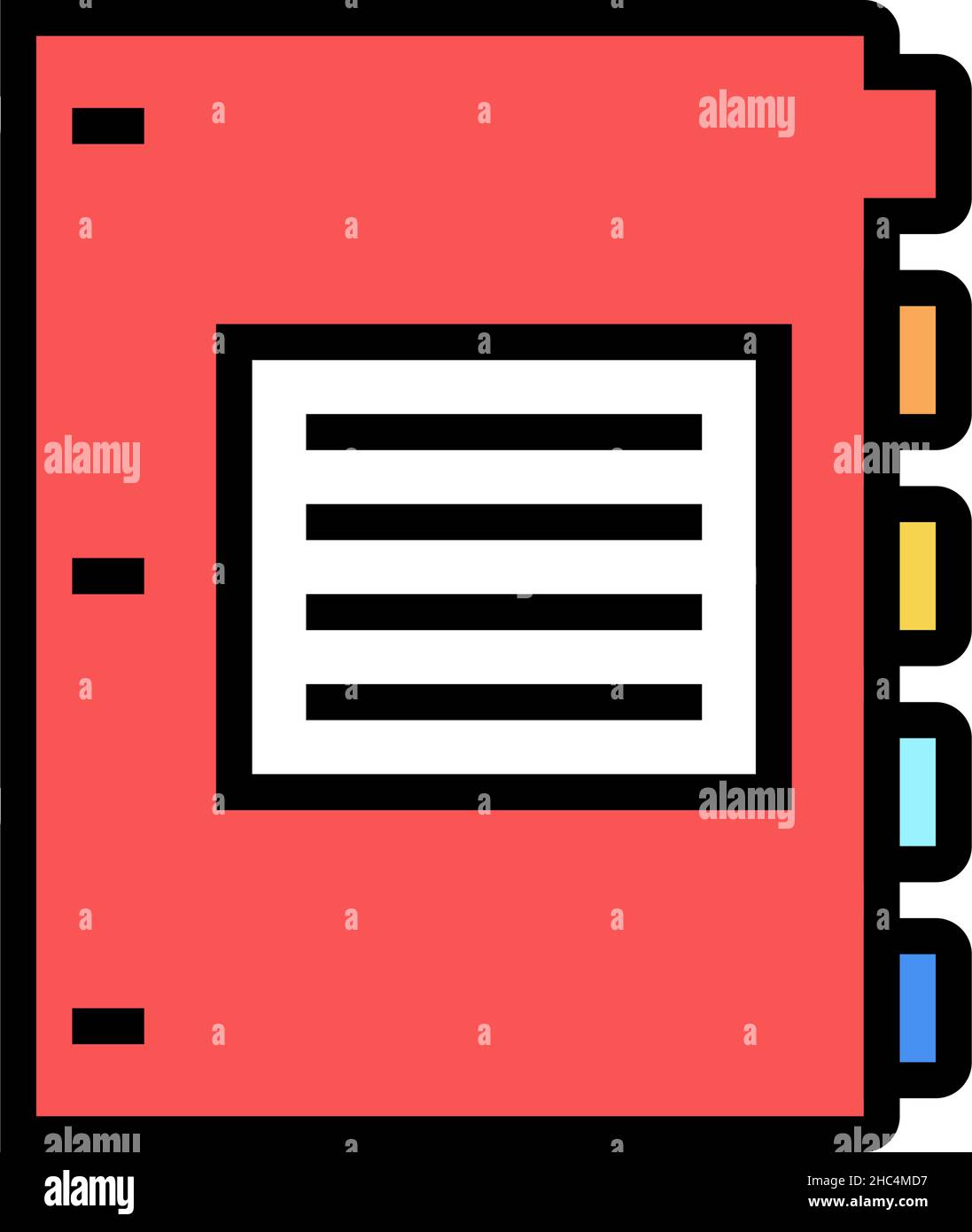 subject divider color icon vector illustration Stock Vector Image & Art ...