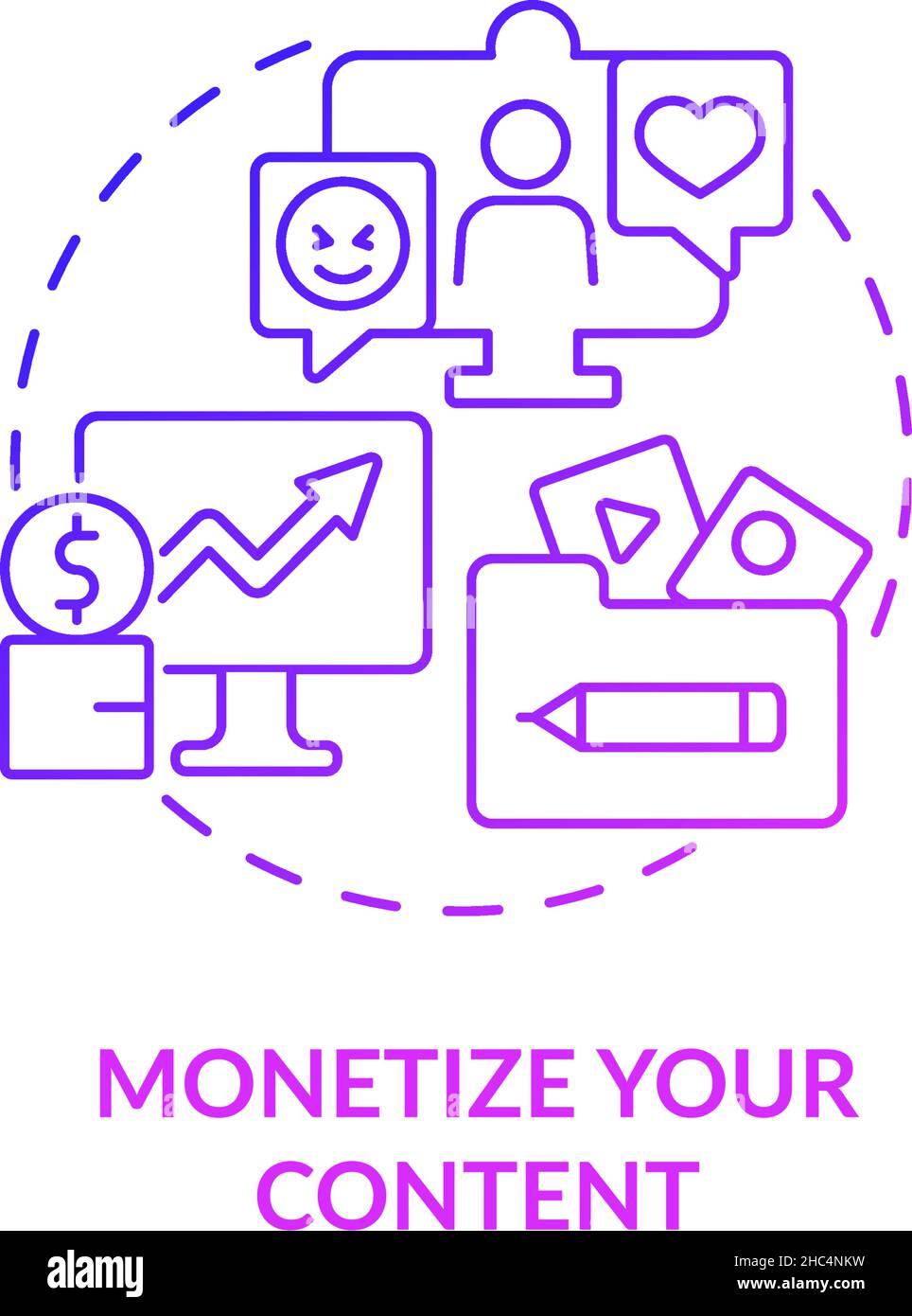 Monetize Stock Vector Images - Alamy