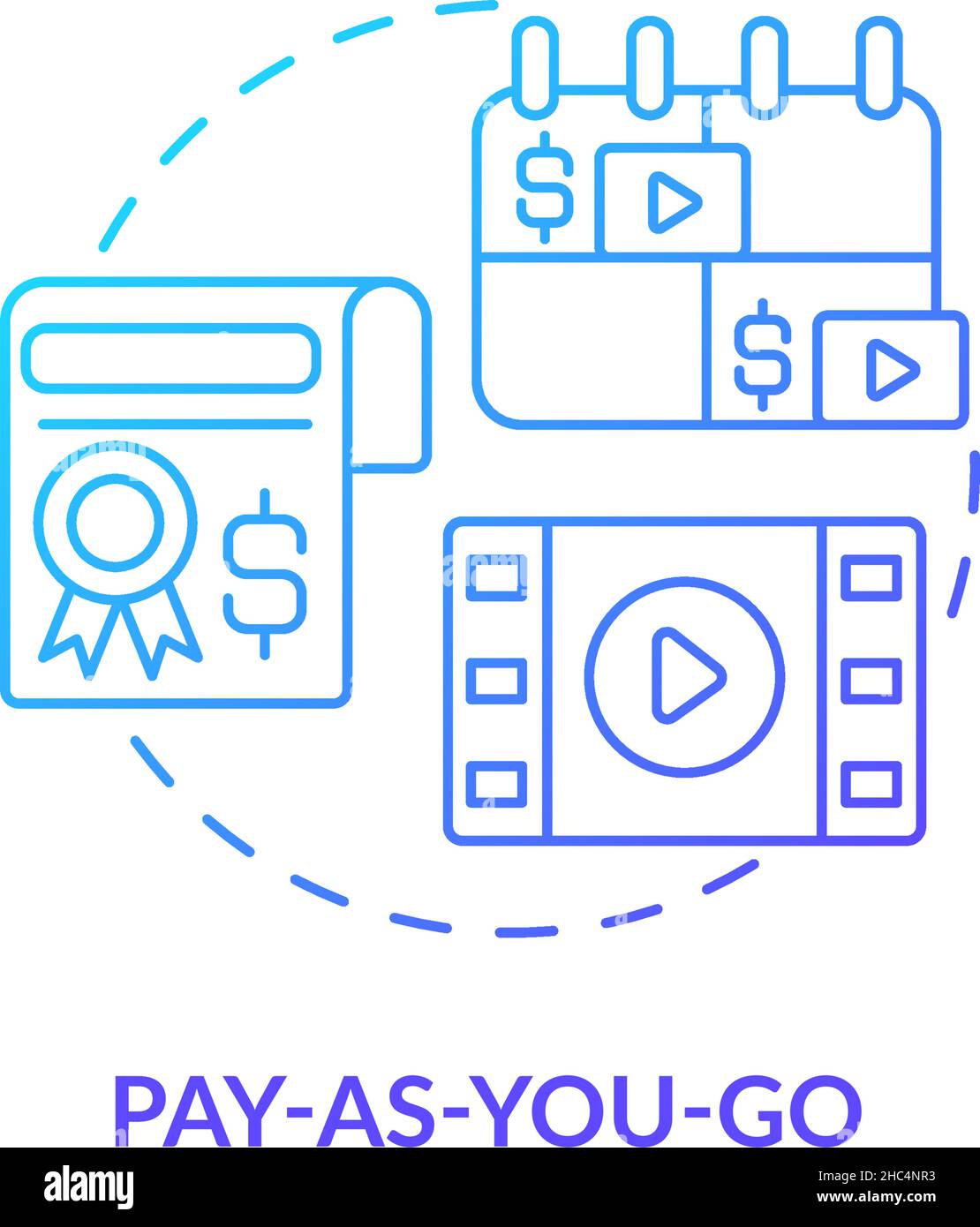 Pay as you go Stock Vector Images - Alamy