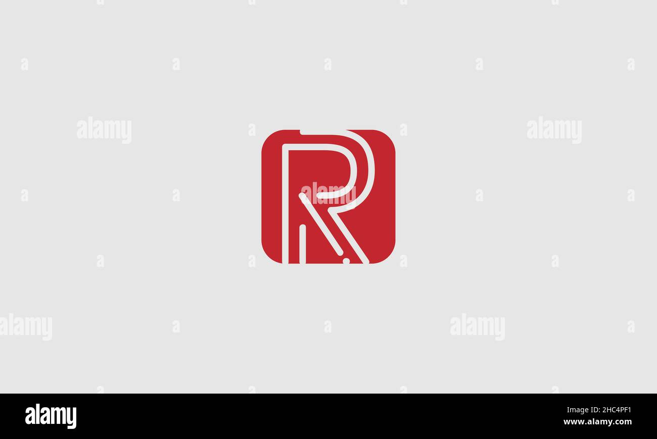 R lines Stock Vector Images - Alamy