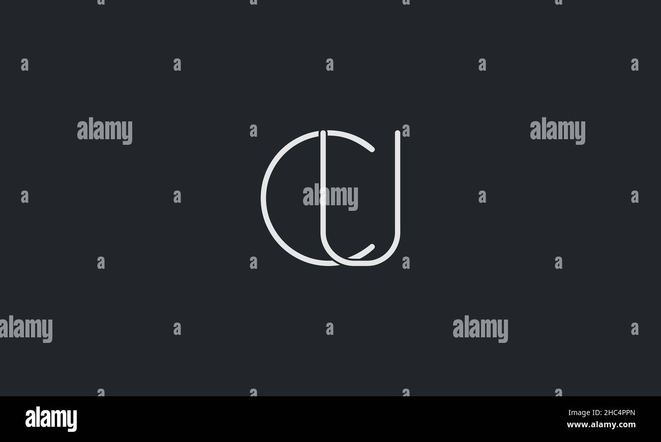 Cu logo vector vectors hi-res stock photography and images - Alamy