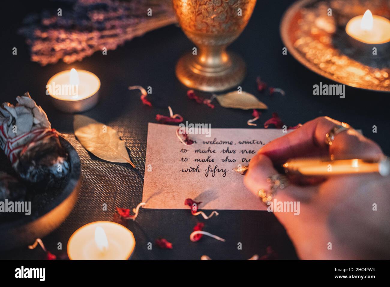 Cursive handwriting hi-res stock photography and images - Alamy