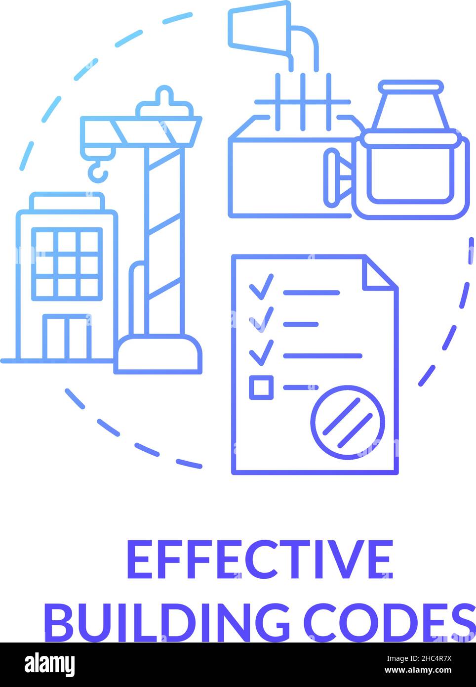 Effective building codes blue gradient concept icon Stock Vector Image ... Effective building codes blue gradient concept icon Stock Vector Image ...