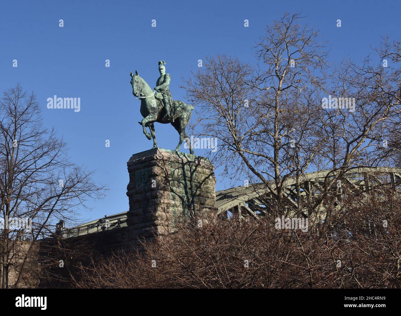 Kaiser wilhelm ii statue hi-res stock photography and images - Alamy