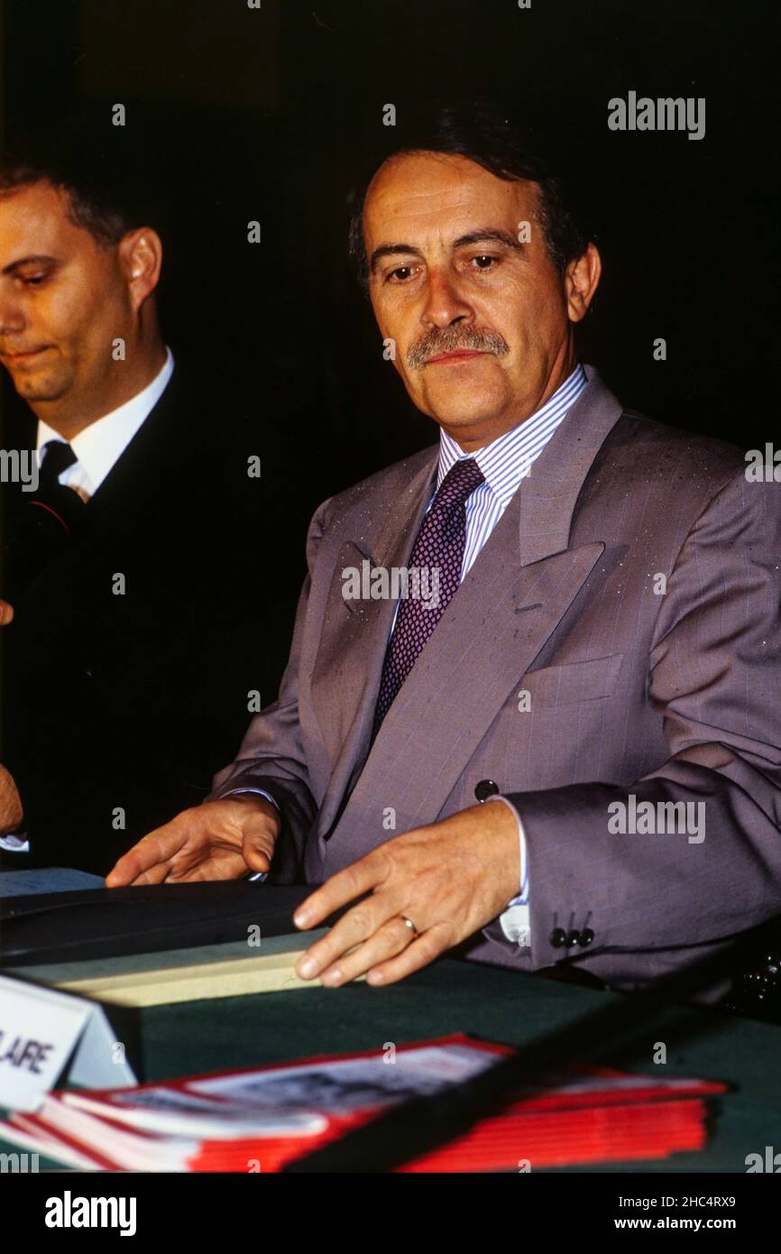 Archives 90ies: Henri Nallet, French Keeper of the Seals, attends ...