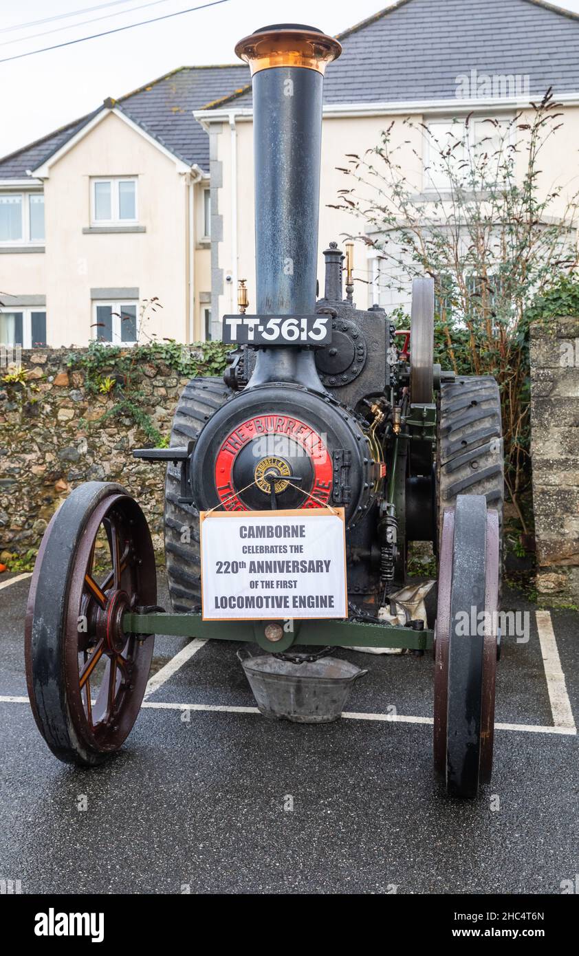 Camborne, Cornwall, UK. 24th Dec, 2021. Several Steam locomotives were ...