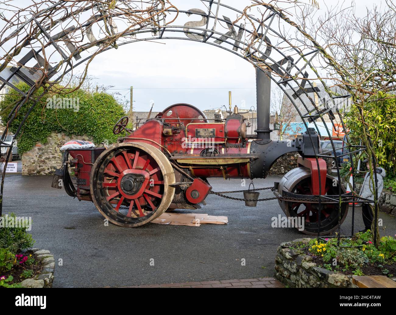 Camborne, Cornwall, UK. 24th Dec, 2021. Several Steam locomotives were ...
